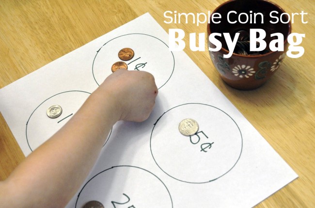 Simple Coin Sort - Kids Activities | Saving Money | Home Management ...