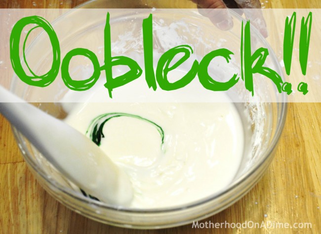 Ooey-Gooey Oobleck! - Kids Activities | Saving Money | Home Management ...