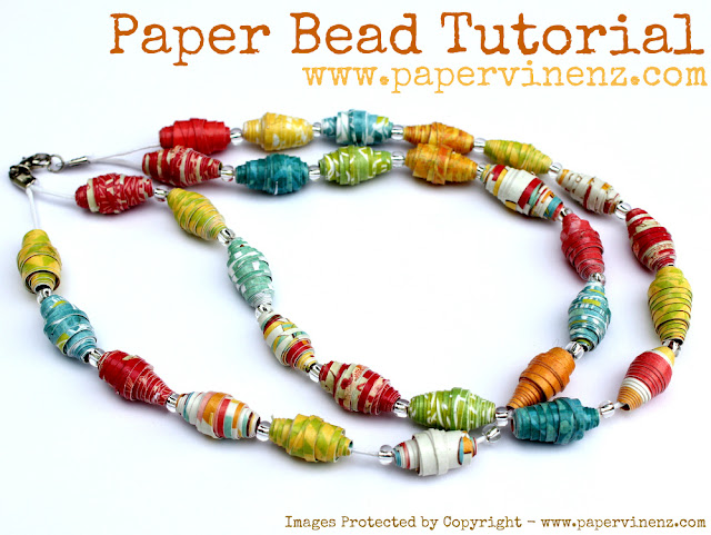 Tutorial for Making Paper Beads - Kids Activities | Saving Money | Home ...