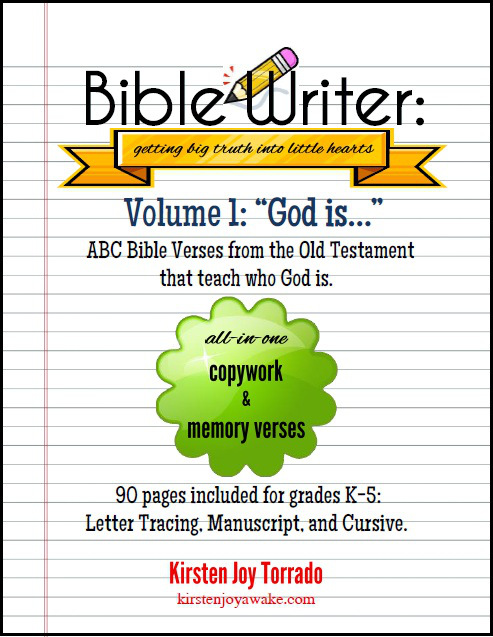 FREE Bible Copywork and Memory Verses {90 pages} - Kids Activities ...