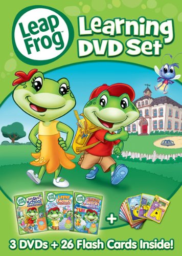 Leapfrog Learning DVD Set Plus Flash Cards Just $17.53 - Kids ...