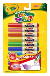 Crayola Mini Color Wonders Markers (10 count) for $1.48 - Kids ...