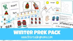FREE Winter Printable Packs - Kids Activities | Saving Money | Home ...