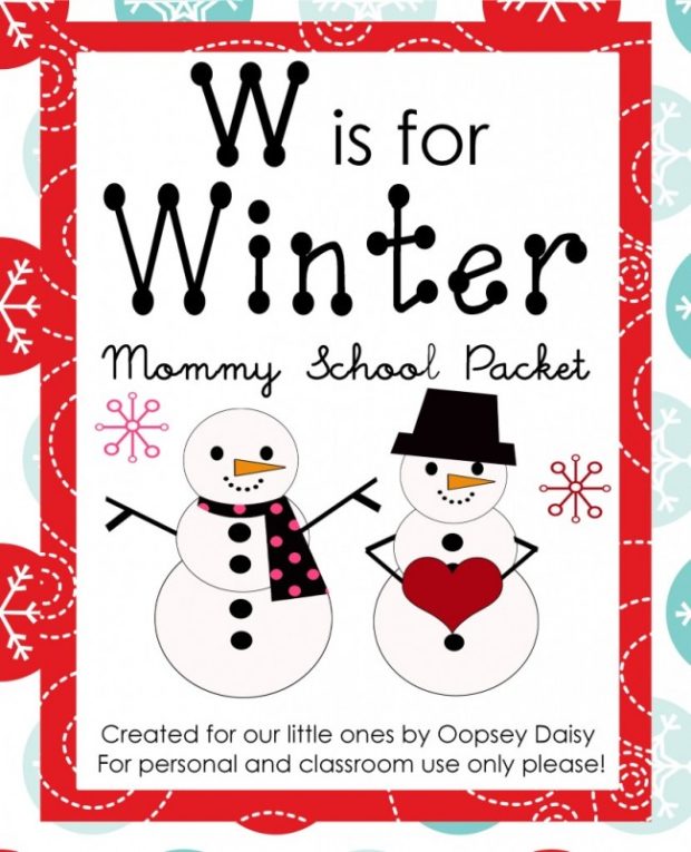 FREE Winter Printable Packs - Kids Activities | Saving Money | Home ...