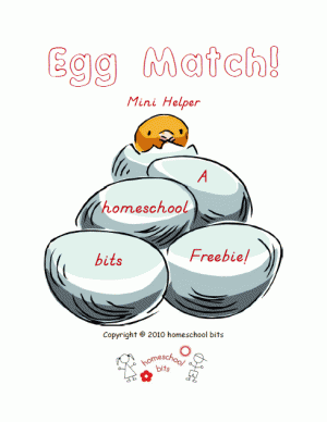 Currclick FREE Product of the Week: Egg Match - Kids Activities ...