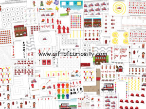 FREE Fire Fighter Printable Packs - Kids Activities | Saving Money ...