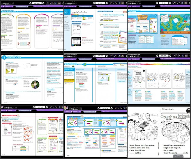 Hands On Active Math EnVisionMath Homeschool Curriculum Review Kids