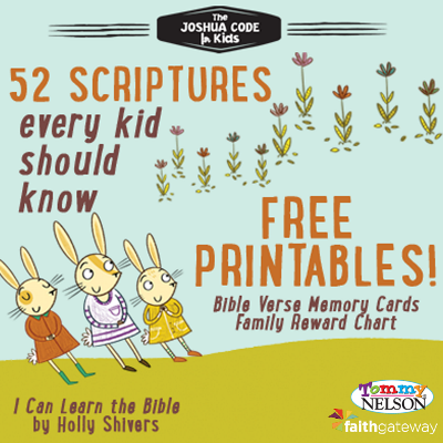 FREE Printables: 52 Scriptures Every Kid Should Know Memory Cards and ...