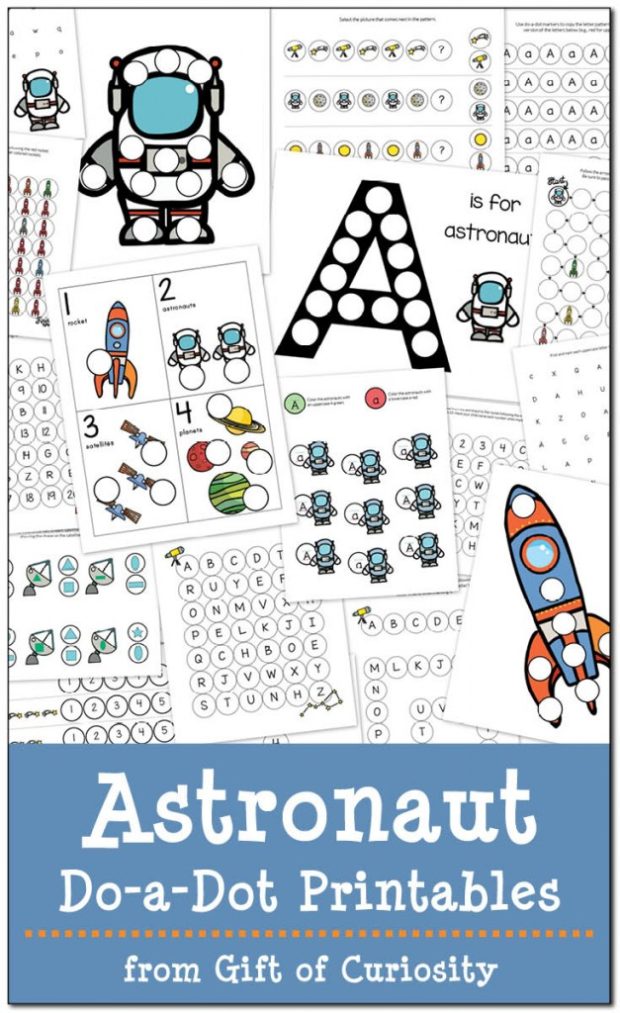 FREE Astronaut Printable Pack - Kids Activities | Saving Money | Home ...