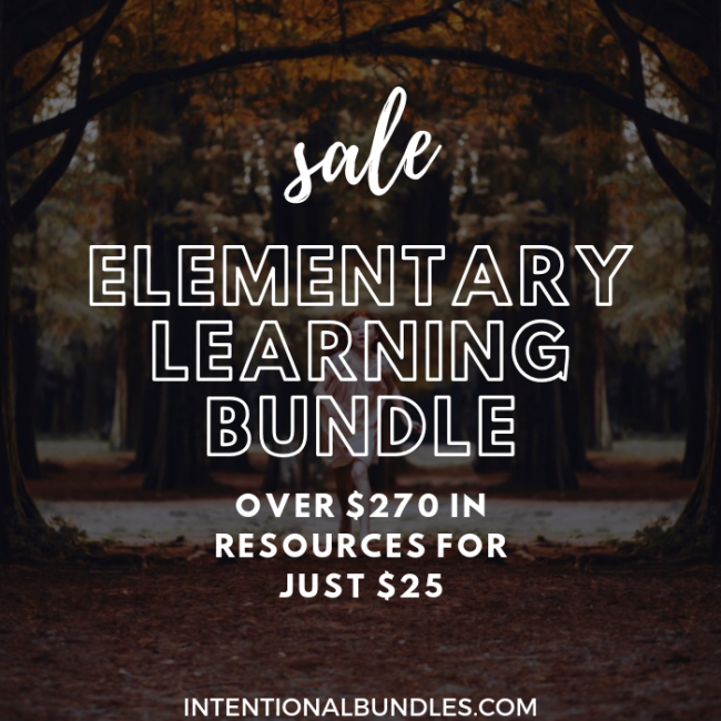 Elementary Learning Bundle from Intentional Bundles (Ends 9 AM on Aug ...