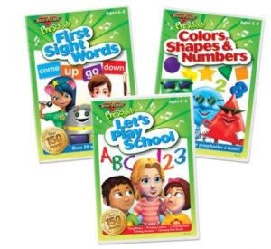 Let's Get Ready for School 3 DVD Set for $15 + FREE Shipping - Kids ...