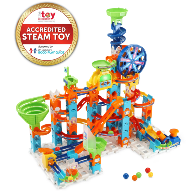 V-Tech Marble Rush Marble Run Building Set for $30 - Kids Activities ...