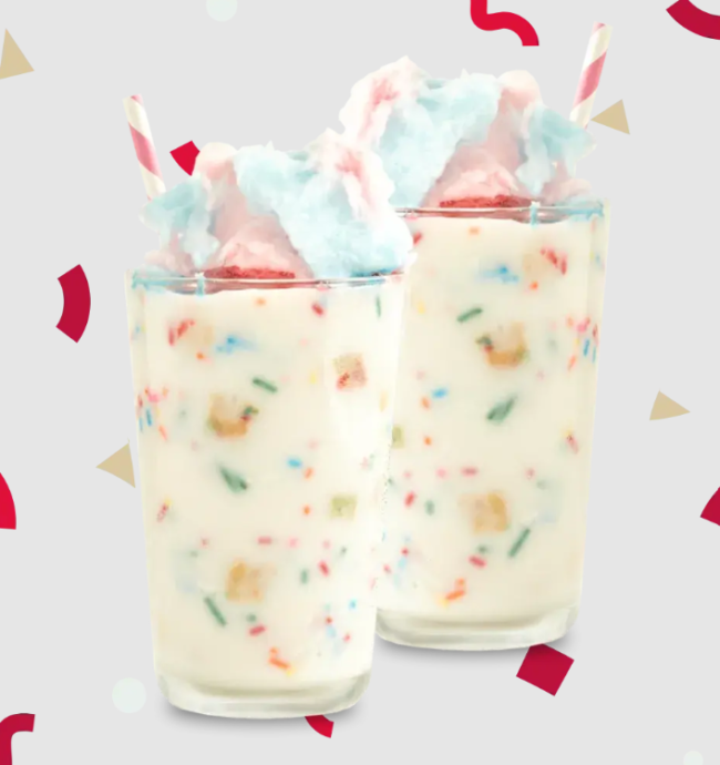Today Only: Buy One, Get One FREE Birthday Cake Shakes at Freddy's ...
