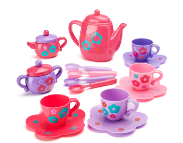 Walmart: Kid Connection 18-Piece Tea Set for $5 - Kids Activities ...