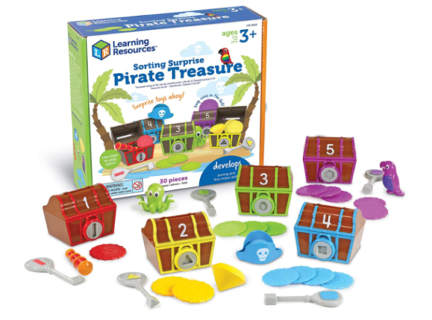 Amazon: Learning Resources Sorting Surprise Pirate Treasure for $12.91 ...