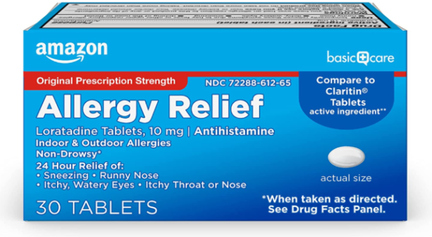 Amazon Basic Care Allergy Relief Tablets (30-Count) for $2.70 (Reg. $9 ...