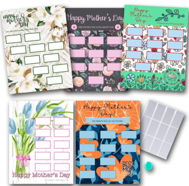 Easter Scratch Off Cards (2 Pack) for $10.99 + FREE Shipping - Kids ...