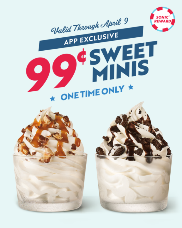 Sonic: $0.99 Mini Sundaes Through April 9th! - Kids Activities | Saving ...