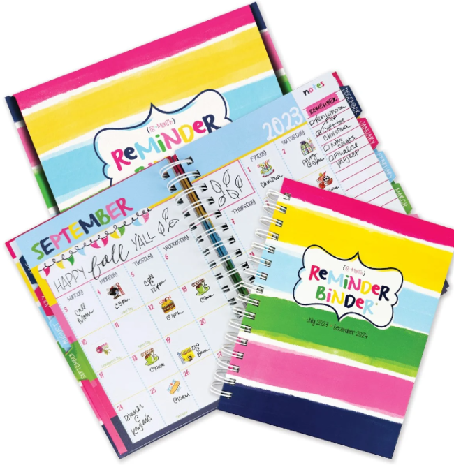 2023-2024 Reminder Binder Academic Planner for $14.97 (Reg. $40) + FREE ...
