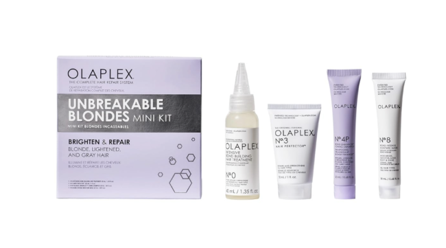 Olaplex Unbreakable Blondes Haircare Mini Kit for $25 (Reg. $30) - Kids ...