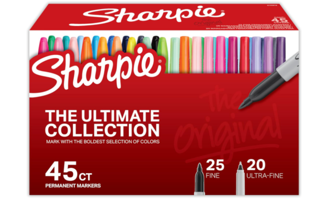 Sharpie Permanent Markers Ultimate Collection (45-Ct.) for $32.86 ...