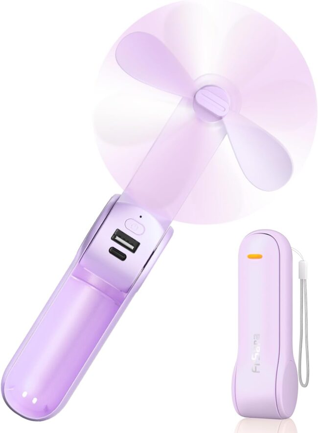 FrSara Handheld Portable Charging Fan - Kids Activities | Saving Money ...